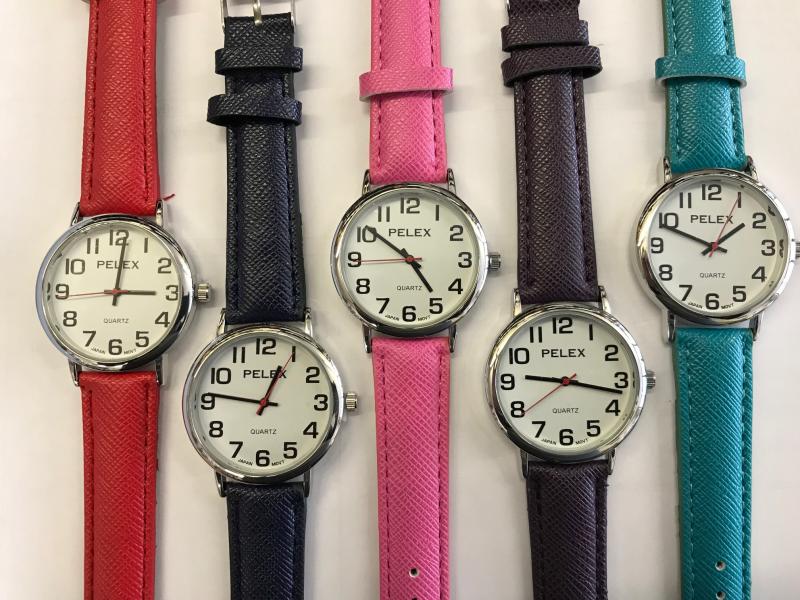 Pelex 10pc Basic Quartz on COLOURED Strap – Aress